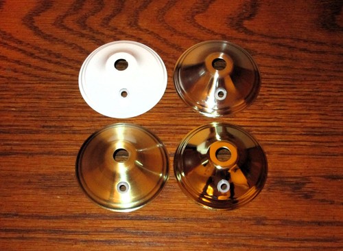 Hunter Ceiling Fan Finial Plates With Pullchain Hole | eBay