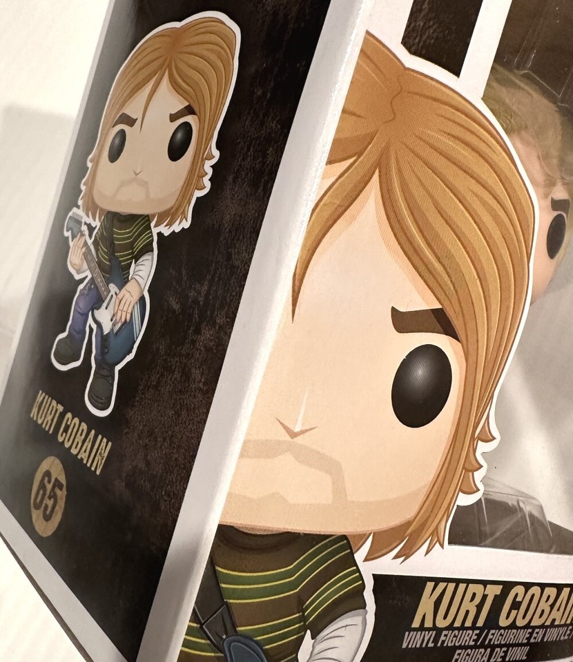 Funko Pop Kurt Cobain Set - 64 65 66 67 FYE Hot Topic Funko-Shop ...