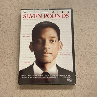Seven Pounds (DVD) 7 Pounds Will Smith - Brand New Sealed | eBay