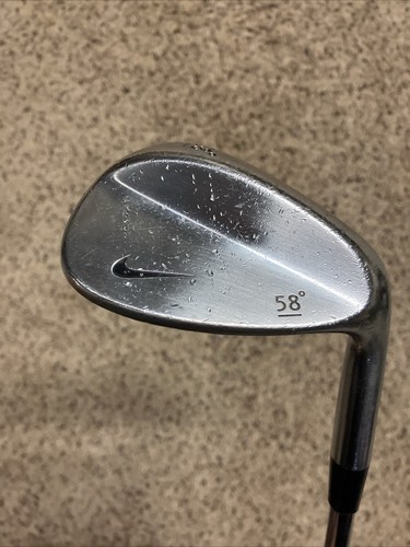 Nike 🐅 Chrome 58* Sand Lob Wedge Steel Stiff Flex RH | eBay