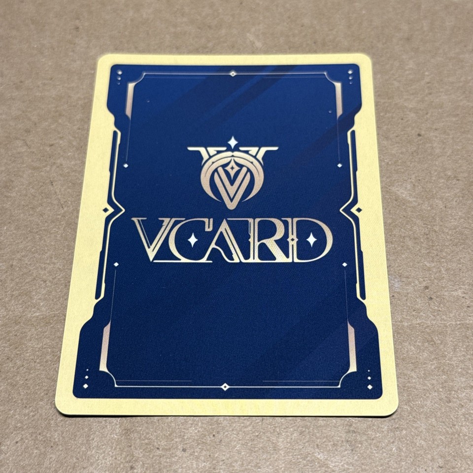 Vcard TCG Awakened Worlds Gamersupps Secret Rare Let's Play 1st Ed 270/ ...