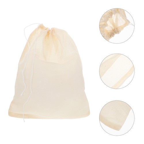 20 Pcs Drawstring Soup Socks Cooking Bags Reusable Gauze Tea Spice Bags ...