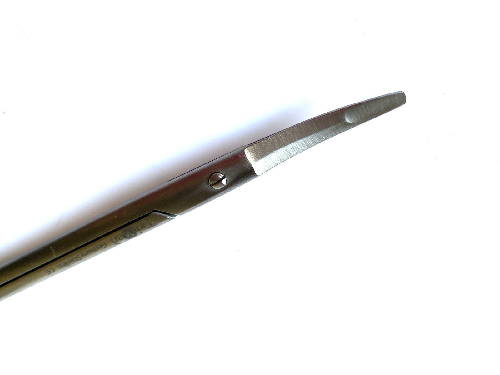Gorney Face Lift Scissors 7" Curved Flat Tips Plastic Surgery Germany ...