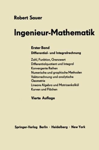 Ingenieur-Mathematik by Robert Sauer (2012, Trade Paperback) for sale ...