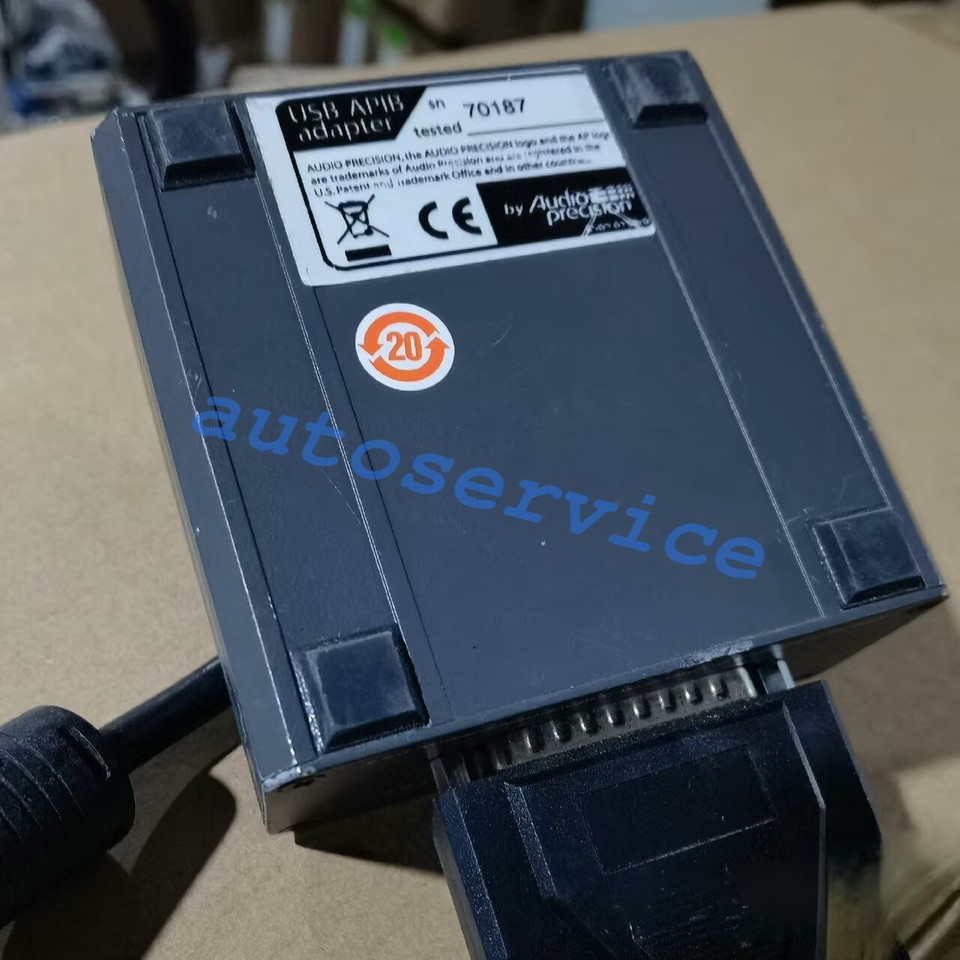Used & tested APIB-USB Audio Analyzer Adapter Fast shipping By Fedex or ...