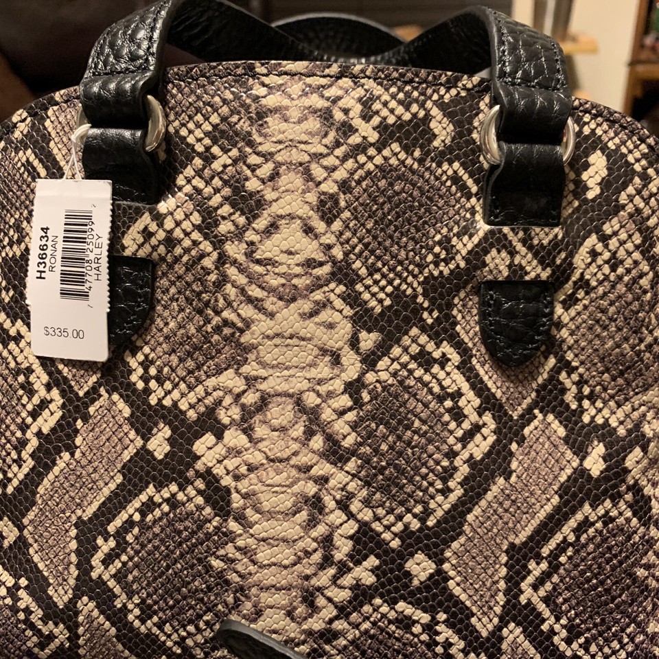 SALE: Brand New Brighton Ronan Harley Snakeprint Purse Orig $335*FREE ...