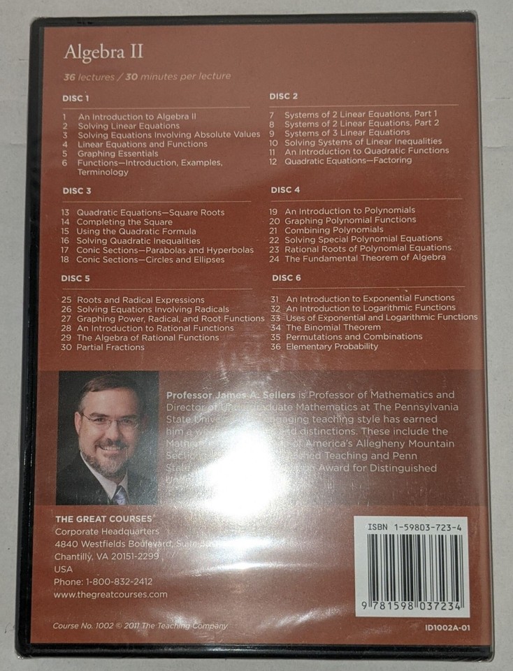The Great Courses The Teaching Company Lot of Great Titles Pick and ...