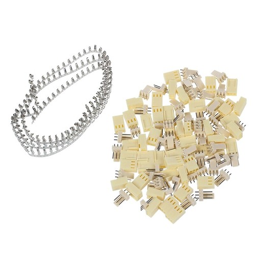 50 pieces KF2510-3P 2.54mm PCB header 3-Pin connector Crimp ...