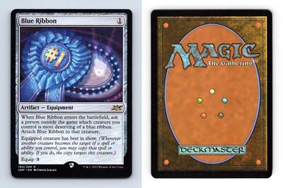 Blue Ribbon #184/244 MTG Unfinity 2022 Rare TCG Card | eBay UK