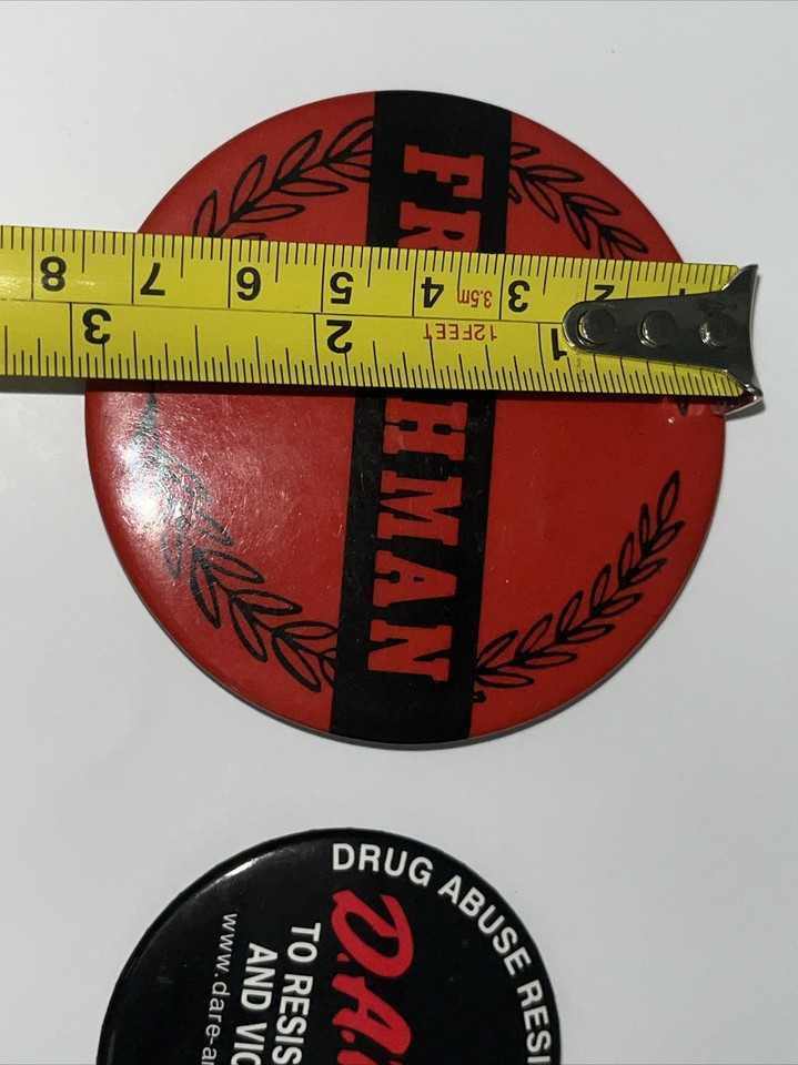 Vintage 80s 90s D.A.R.E. To Say No To Drugs Pin, Highschool Freshman ...