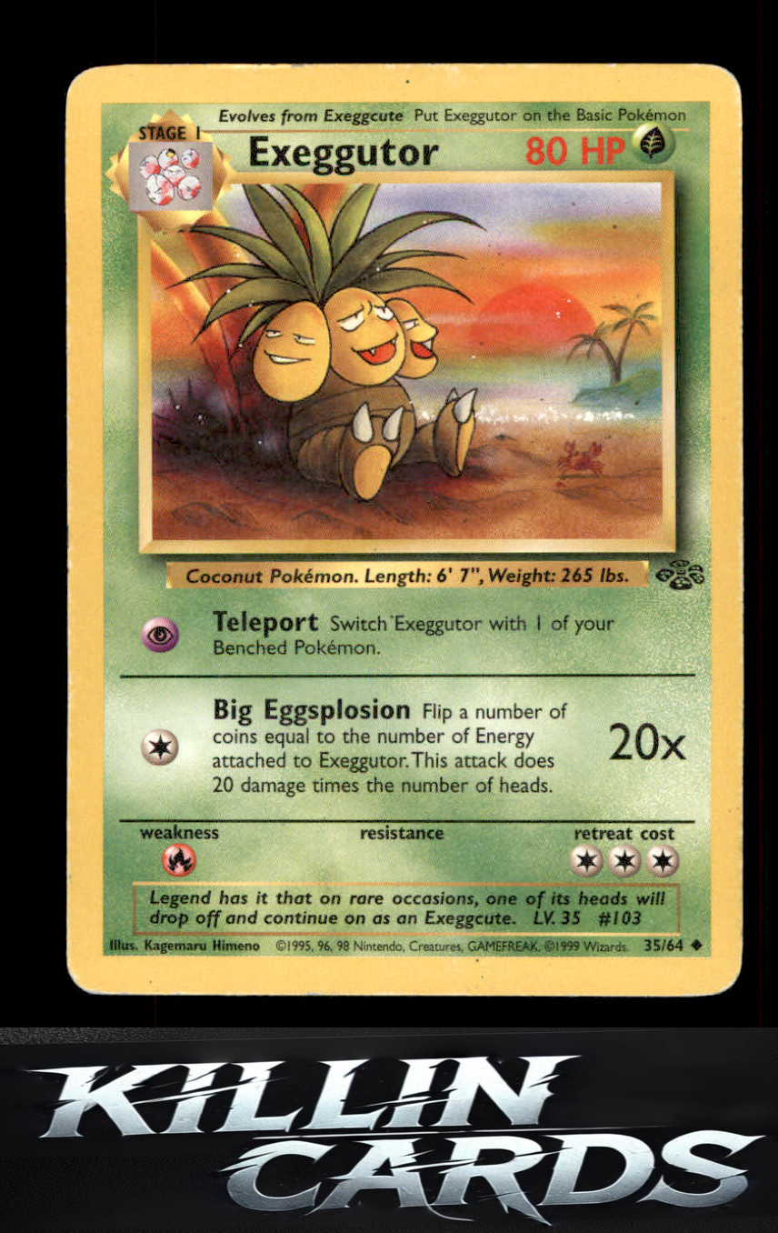 Exeggutor (Uncommon)[JU]: Buy and Sell Prices & Values - Pokécazilla