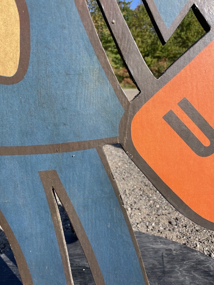 Original Vintage 1960s Mr Zip US POST OFFICE Mailman Sign Display Old ...