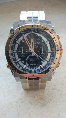 Bulova Precisionist Men's Watch Black - 98B317 for sale online | eBay UK