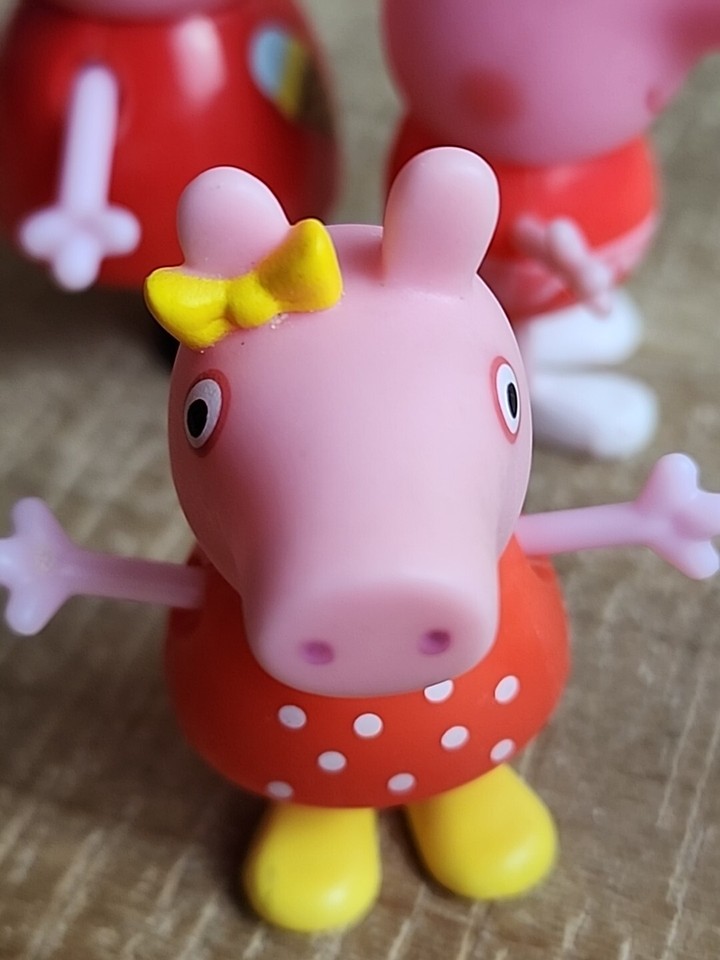 Lot of 5 Peppa Pig Figures George Mommy Nick Jr. | eBay