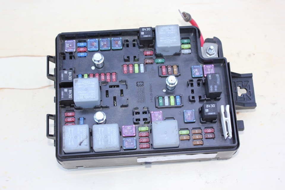 2013-2016 Chevrolet Sonic 1.8L Engine Fuse Box Assembly OEM 95092986 | eBay