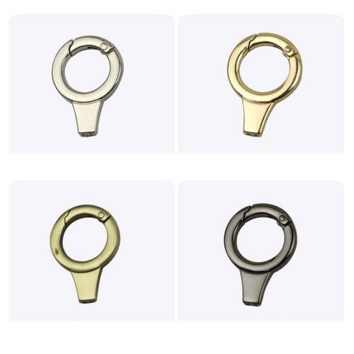 Zinc Alloy Spring Round Ring 16mm Buckles Clips Outdoor Tool | eBay