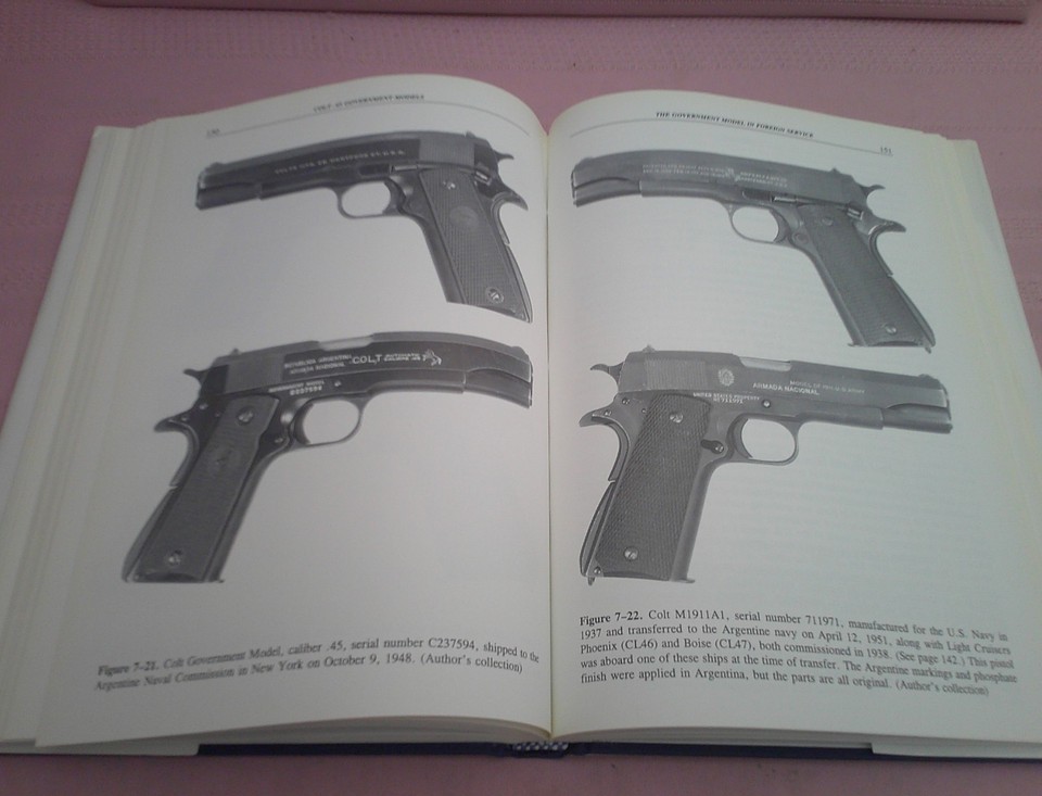 Very Rare Colt .45 Government Models Commercial Series 1st Ed. 1912 ...