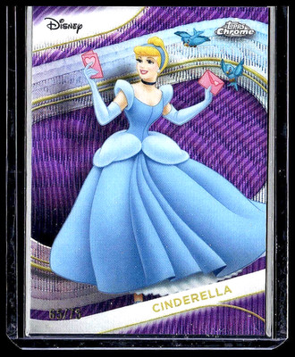 2025 Topps Chrome Disney Cinderella Purple Refractor/75 #75 | eBay