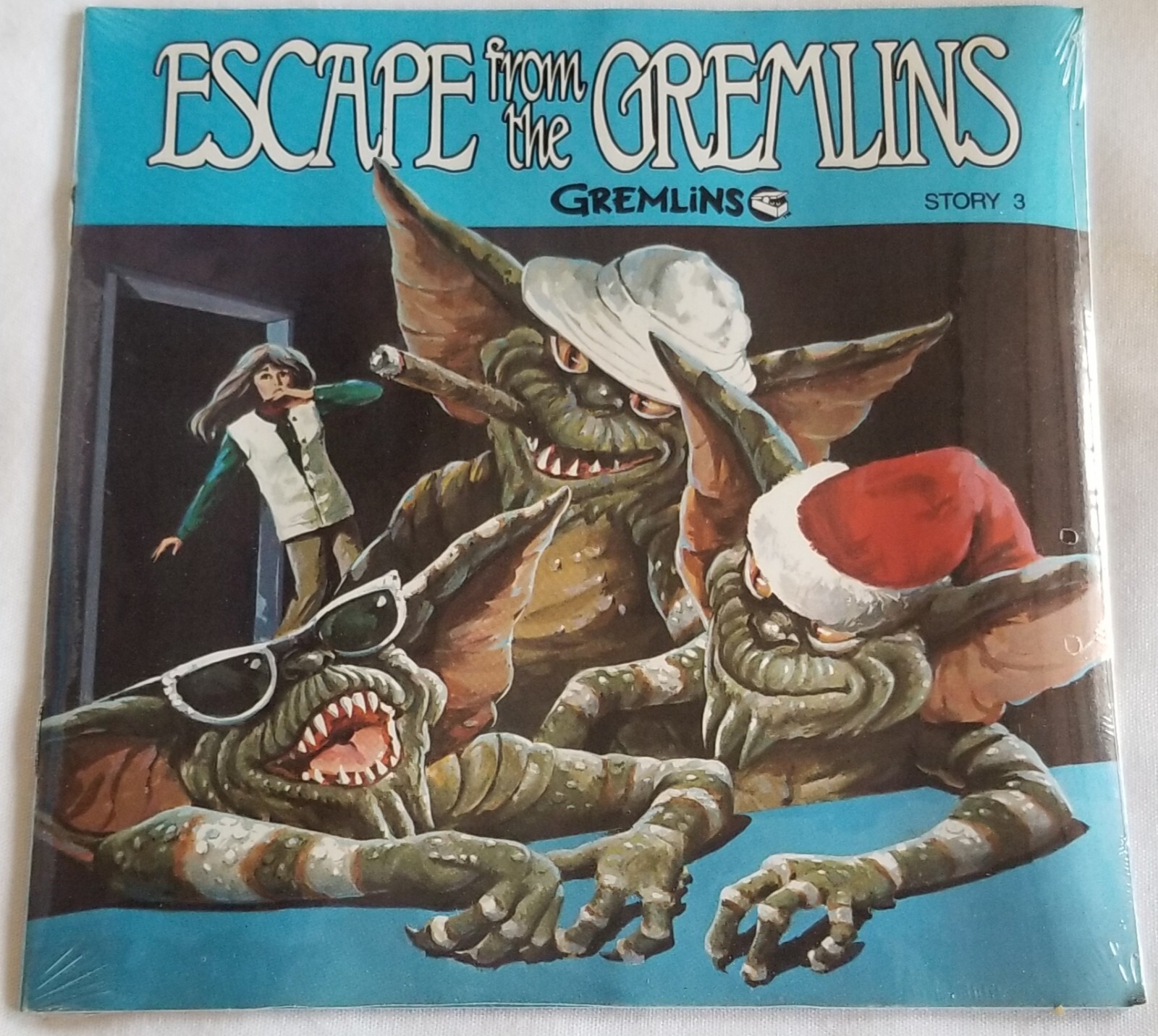 Gremlins Vinyl 45 "Escape from the Gremlins" Book & Record Story 3 ...