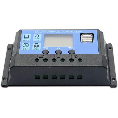 Reverse Polarity 10A 12V-24V Solar Panel Control Battery Regulator ...