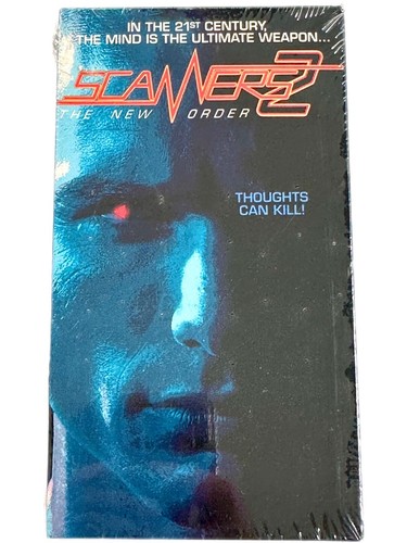 SCANNERS II The New Order Sci Fi NEW SEALED Vintage 1992 VHS Video Tape ...