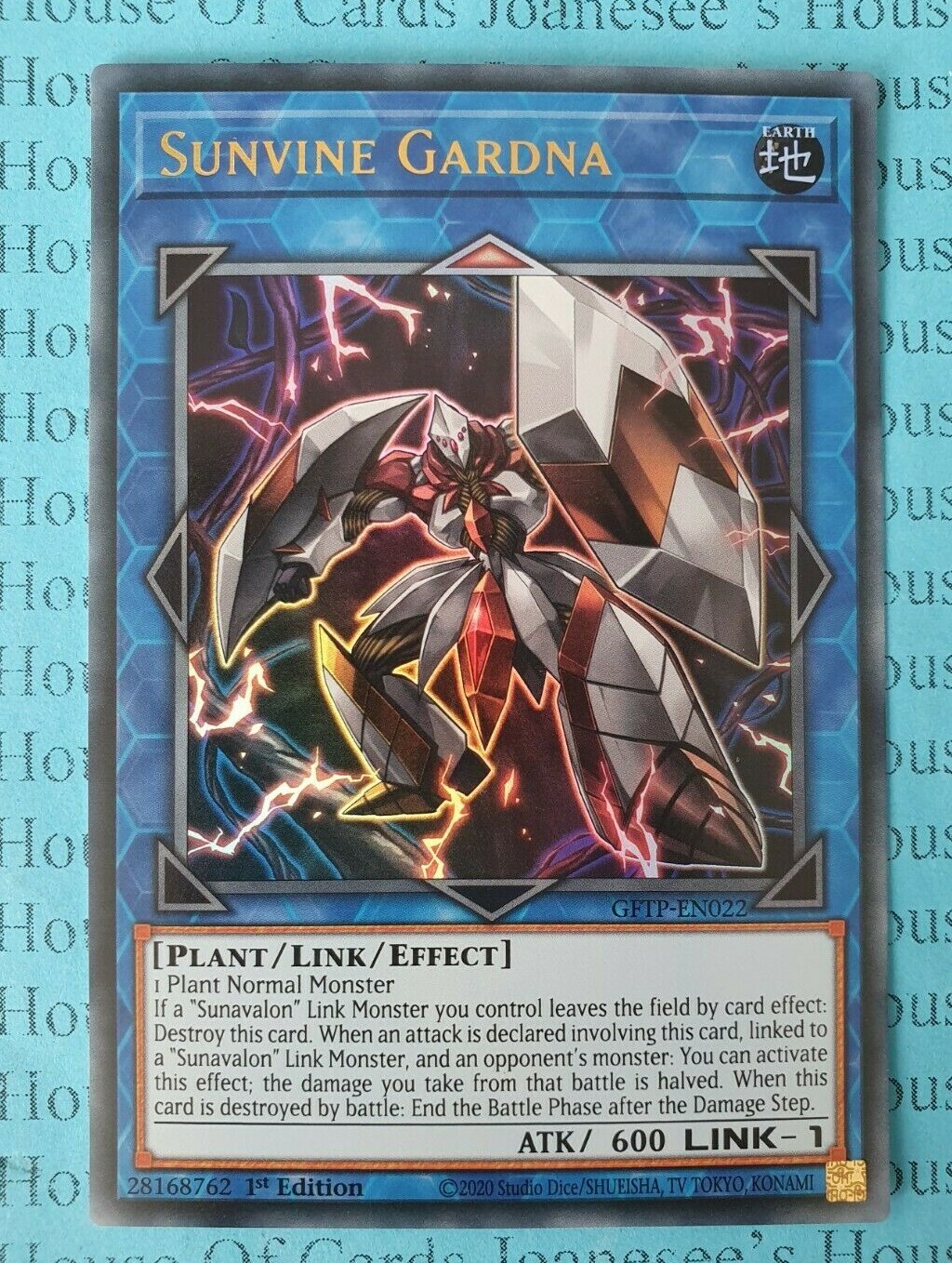 Sunvine Gardna GFTP-EN022 Ultra Rare Yu-Gi-Oh Card 1st Edition New | eBay
