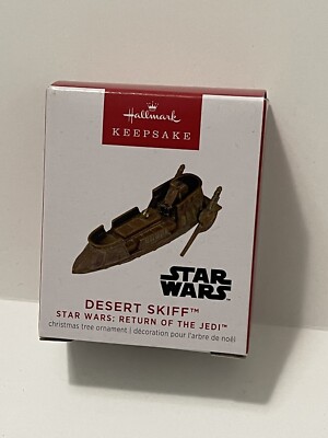 Hallmark 2023 DESERT SKIFF Star Wars Miniature Keepsake Ornament | eBay