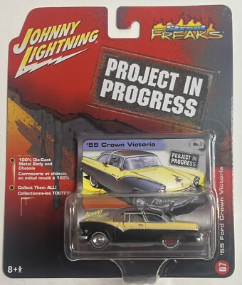 Johnny Lightning Project in Progress 55 FORD CROWN VICTORIA NEW/VHTF | eBay