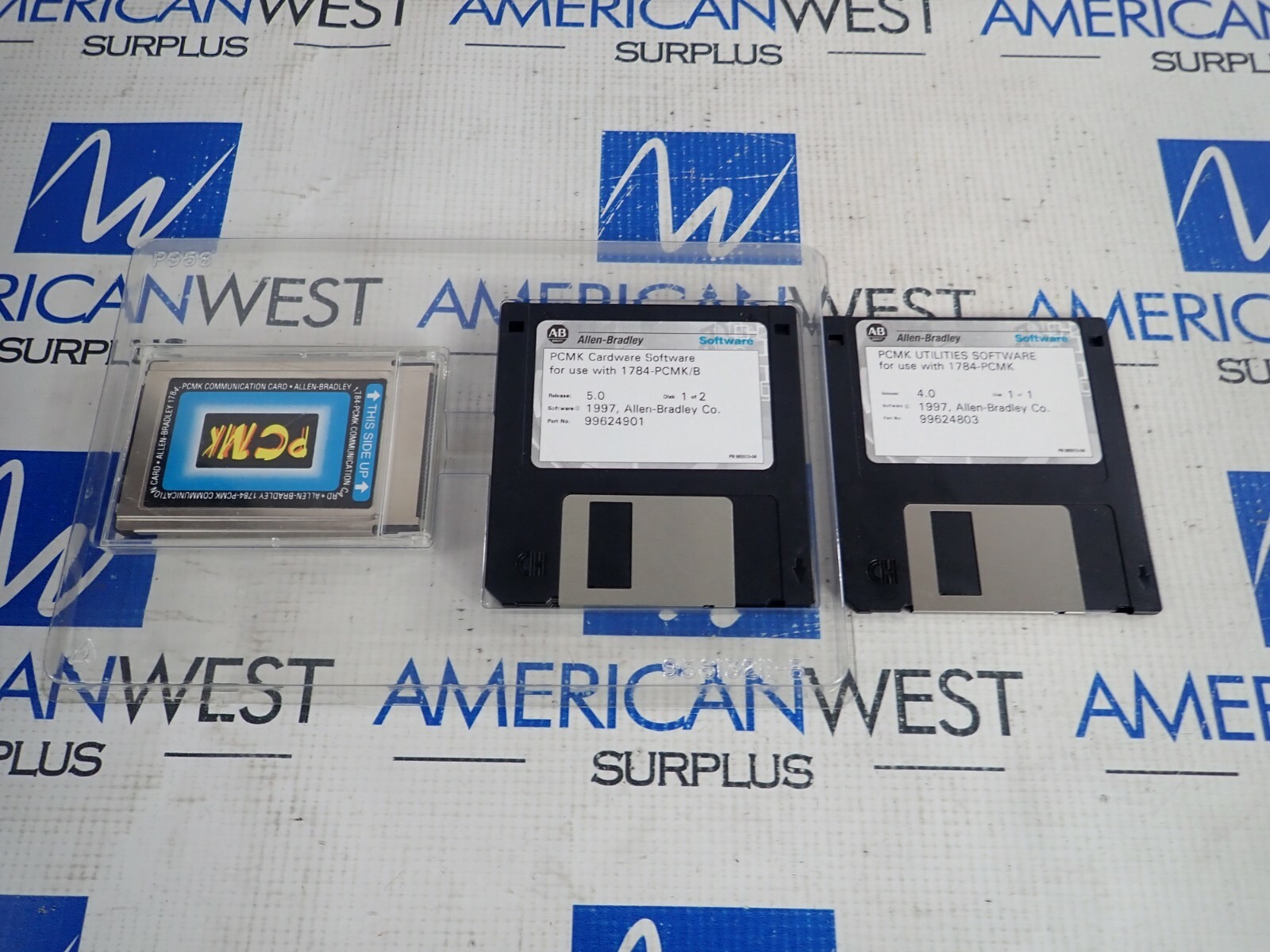 Allen Bradley 1784-PCMC X1784PCMC Cable, Disc, Card 1784-PCMK Complete ...