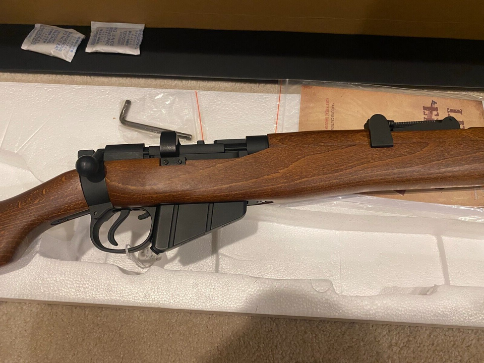 Big Bang Air Guns No.1 Mk3 SMLE Bolt Action CO2 Gas .177 BB Air Rifle ...