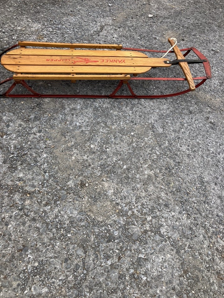 Yankee Clipper No. 13 Vintage Sled Flexible Flyer | eBay