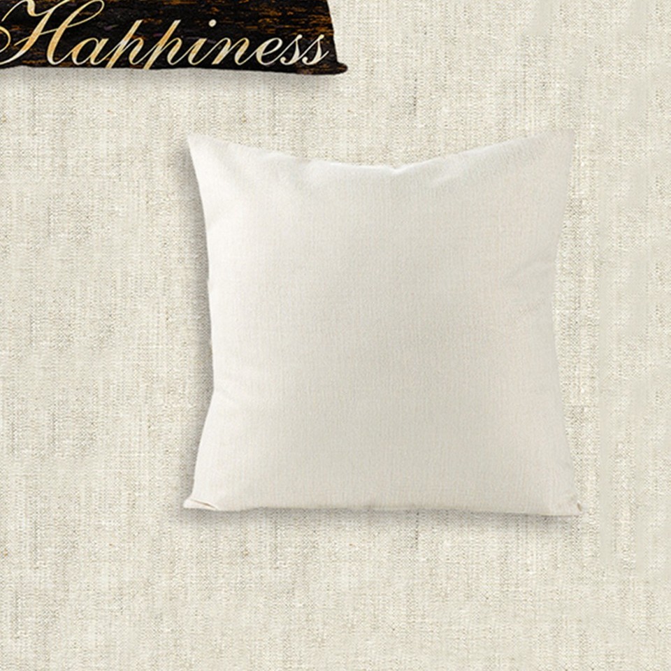4Pcs Quote Saying Pattern Sofa Pillowcase Linen Throw Pillowcase Home ...