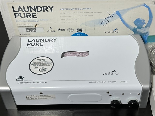 Vollara Laundry Pure Model #w1003a No Detergent Washing Machine ...