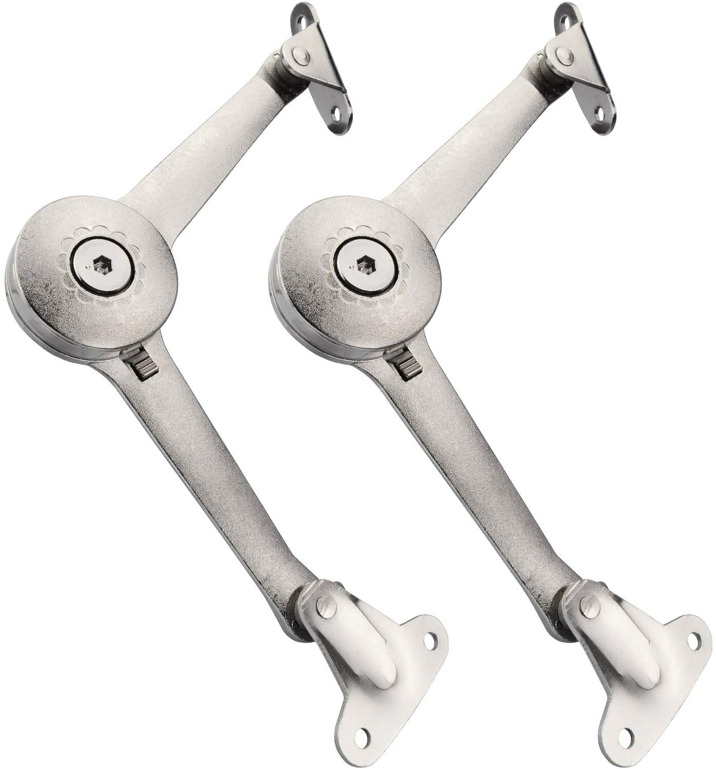 1Pair Lid Support Hinge Random Angle Lid Flap Stays for Cabinet Chest ...