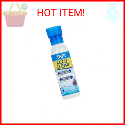 API ACCU-CLEAR Freshwater Aquarium Water Clarifier 4-Ounce Bottle | eBay