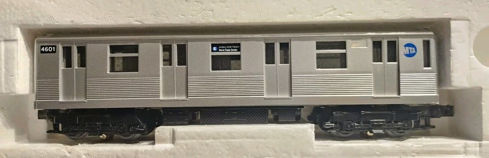 Railking By MTH O Scale 4 Car Subway Set MTA #4824 Powered #4825 #4904 ...