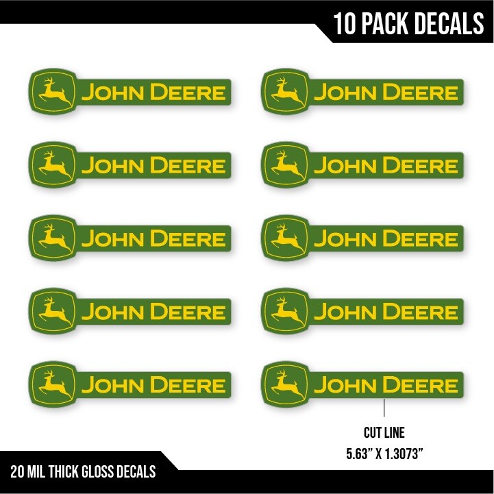 John Deere Logo Decals