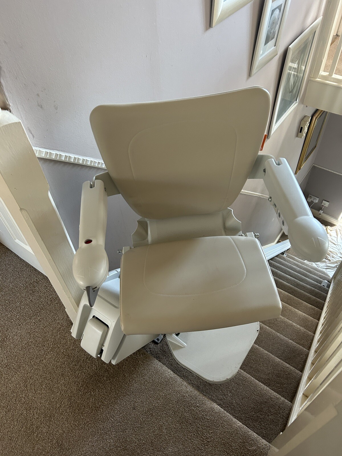 Handicare 1100 stairlift with powered swivel chair price includes ...