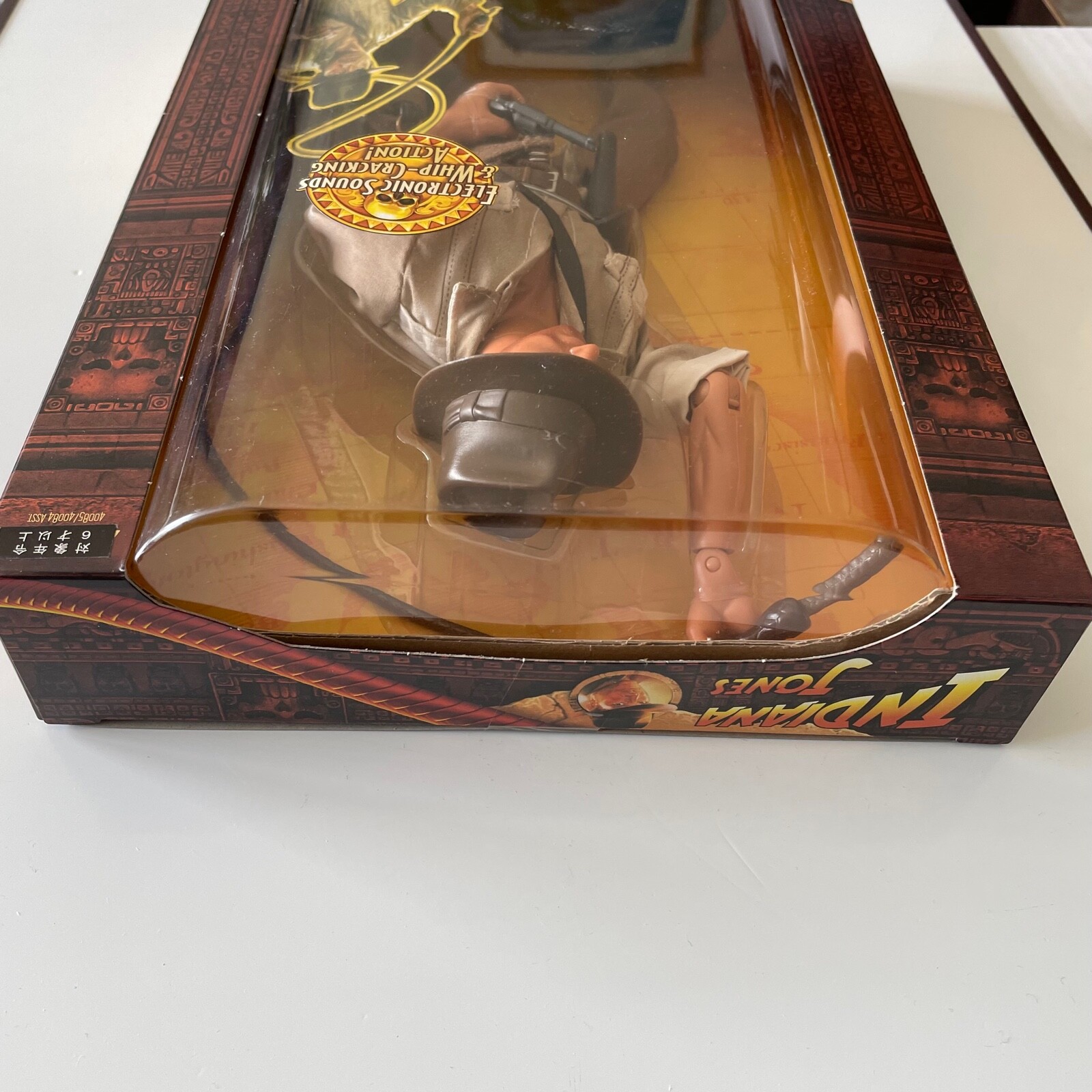 INDIANA JONES RAIDERS OF THE LOST ARK WHIP-CRACKING ACTION w/box ...