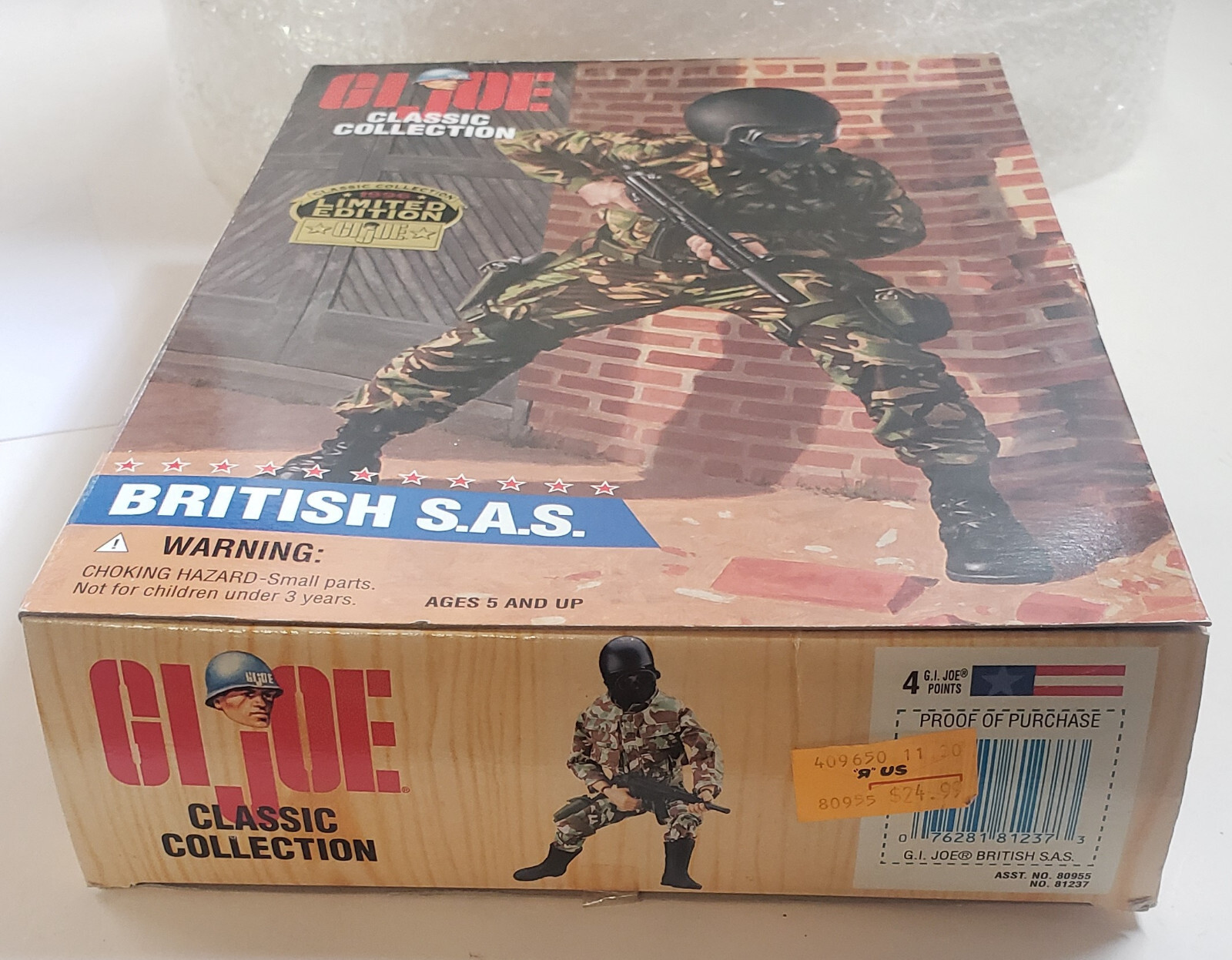 Kenner G.I. Joe Classic Collection British S.A.S. Action Figure for ...