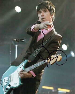Johnny MARR SIGNED Autograph 10x8 Photo 4 + COA The SMITHS Legend | eBay UK