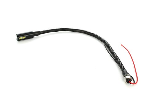 PilotLights Mini Gooseneck Panel Light, Map Light, Post Light-240mm-Red ...