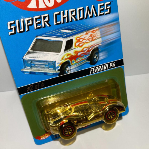 Hot Wheels RLC Ferrari P4 Super Chrome | eBay