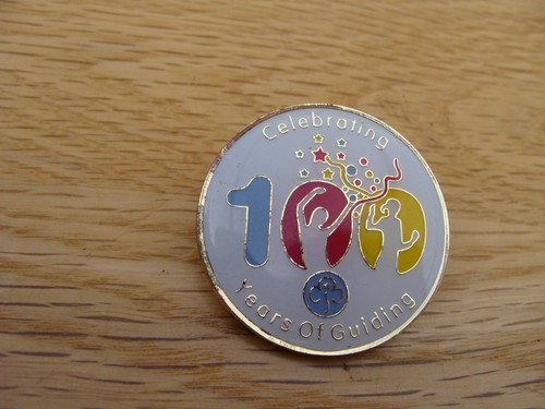GIRL GUIDES PIN BADGE: "CELEBRATING 100 YEARS of GUIDING" 2010 | eBay UK