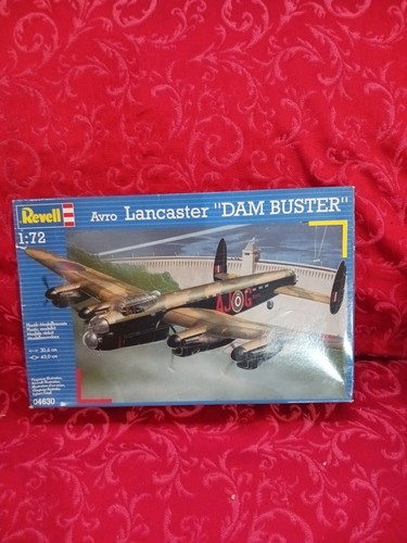 Vtg sealed rare Revell AVRO LANCASTER DAM BUSTER 1/72 04630 ww2 plane ...