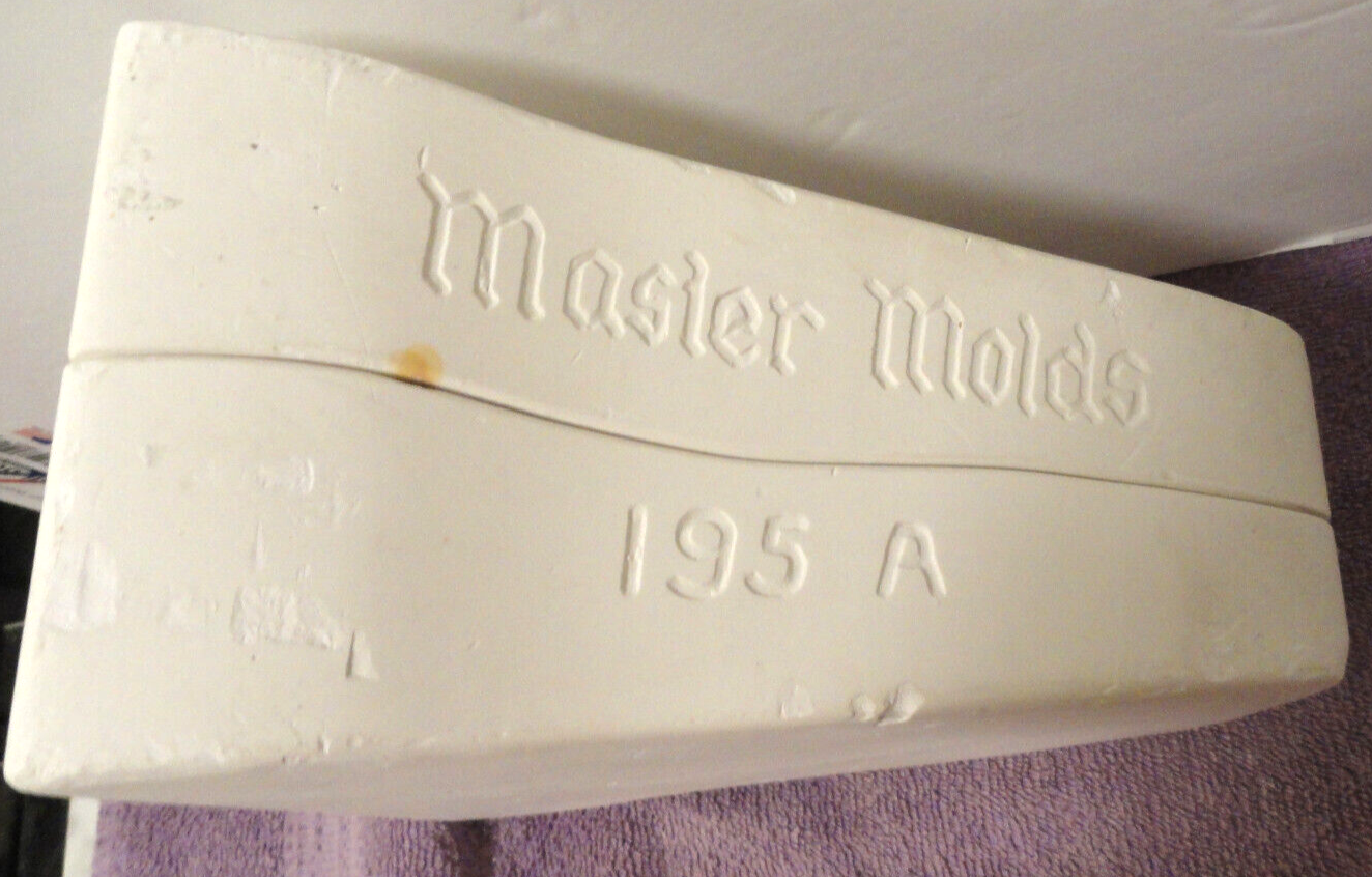 Ceramic Slip Mold MASTER MOLD BRIDE AND GROOM #195A abt 5 1/2 x 7 x 4 ...