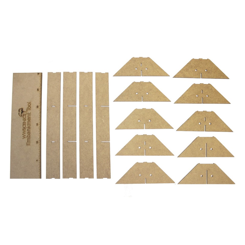 WWS Build an Embankment Kits (Choose Type) - Model Railway landscape ...