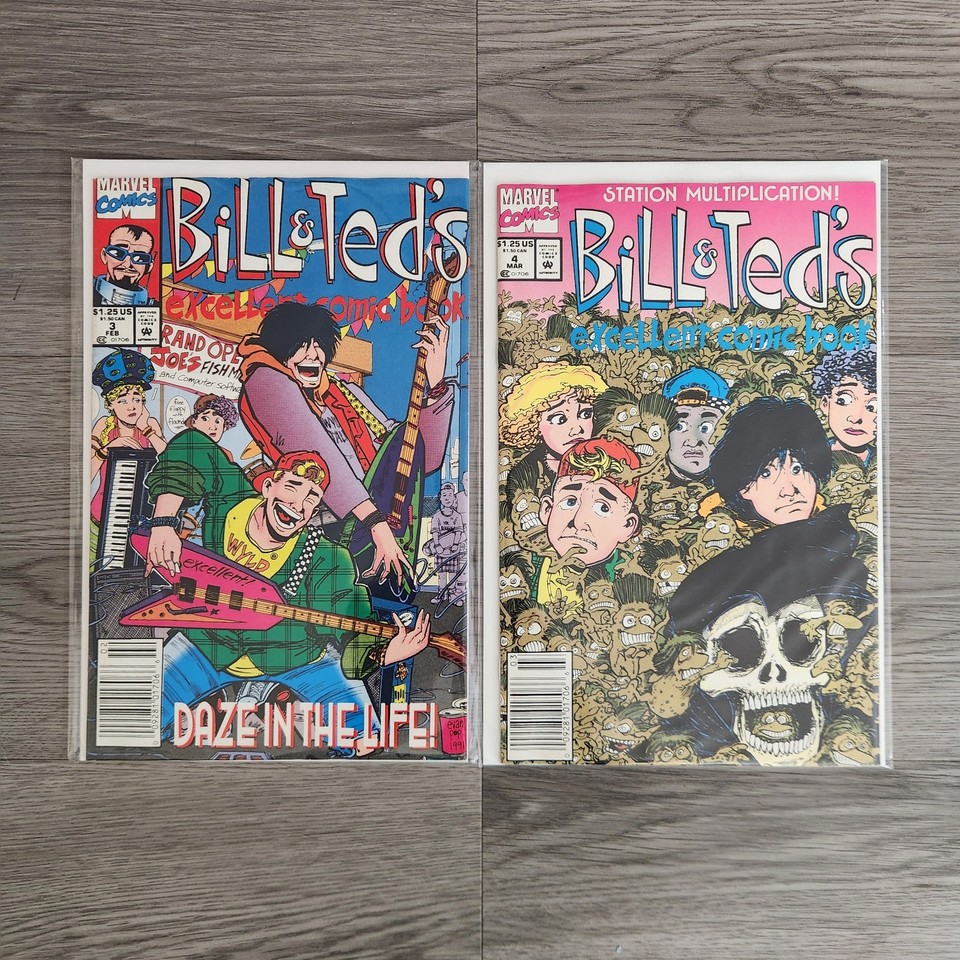Bill & Ted's Excellent Comic Book #1-12 + Movie Adaptation Complete ...