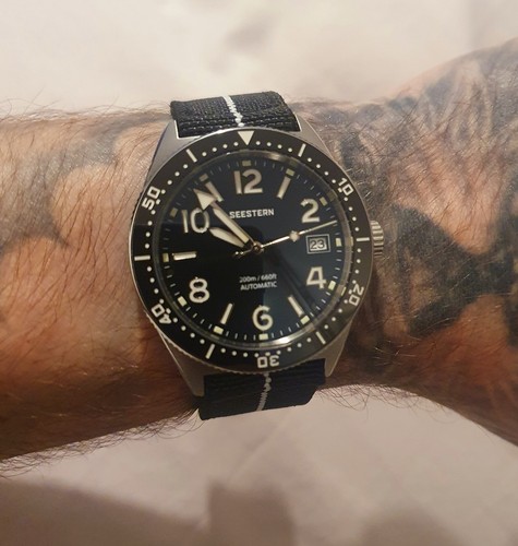 Seestern SeaQ Homage s434 V2 nh35 | eBay UK