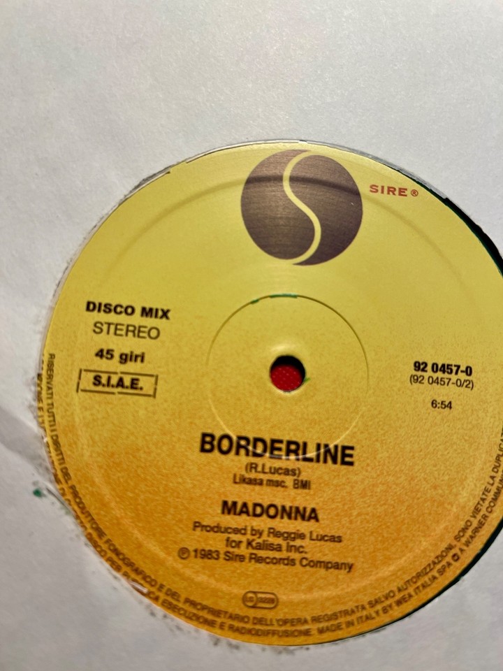 Over And Over / Borderline (Italian Original 12” Vinyl, 1985) – with ...